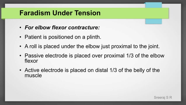Faradic Foot Bath, Faradism Under Pressure, Faradism Under Tension ...