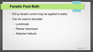 Faradic Foot Bath, Faradism Under Pressure, Faradism Under Tension ...