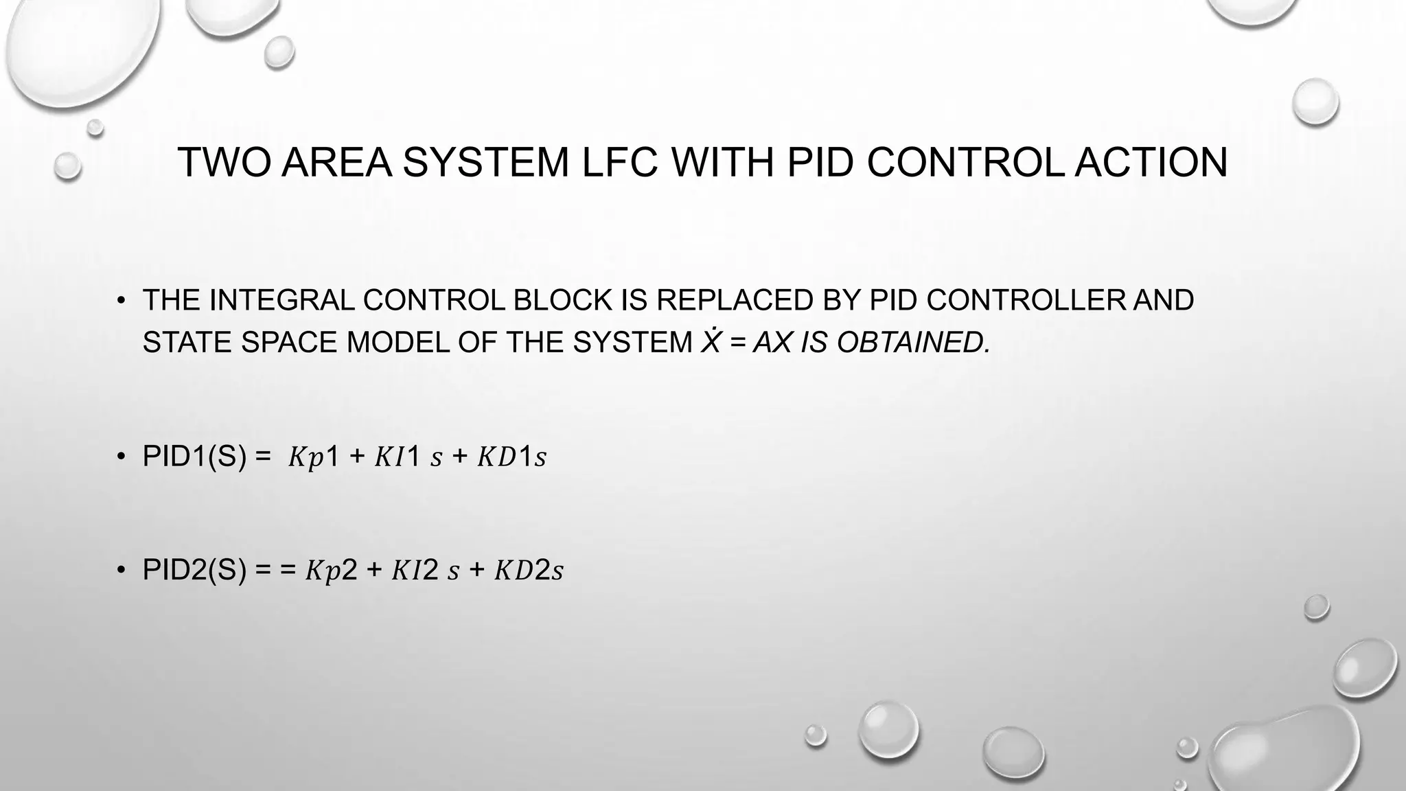 Load Frequency Control Of Two Area Power System Pptx