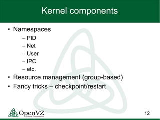 Containers and Namespaces in the Linux Kernel | PPT