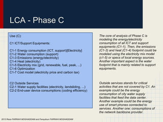 Life cycle assessment (LCA) for ICT | PPT
