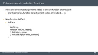 Language enhancements in cold fusion 11 | PPT