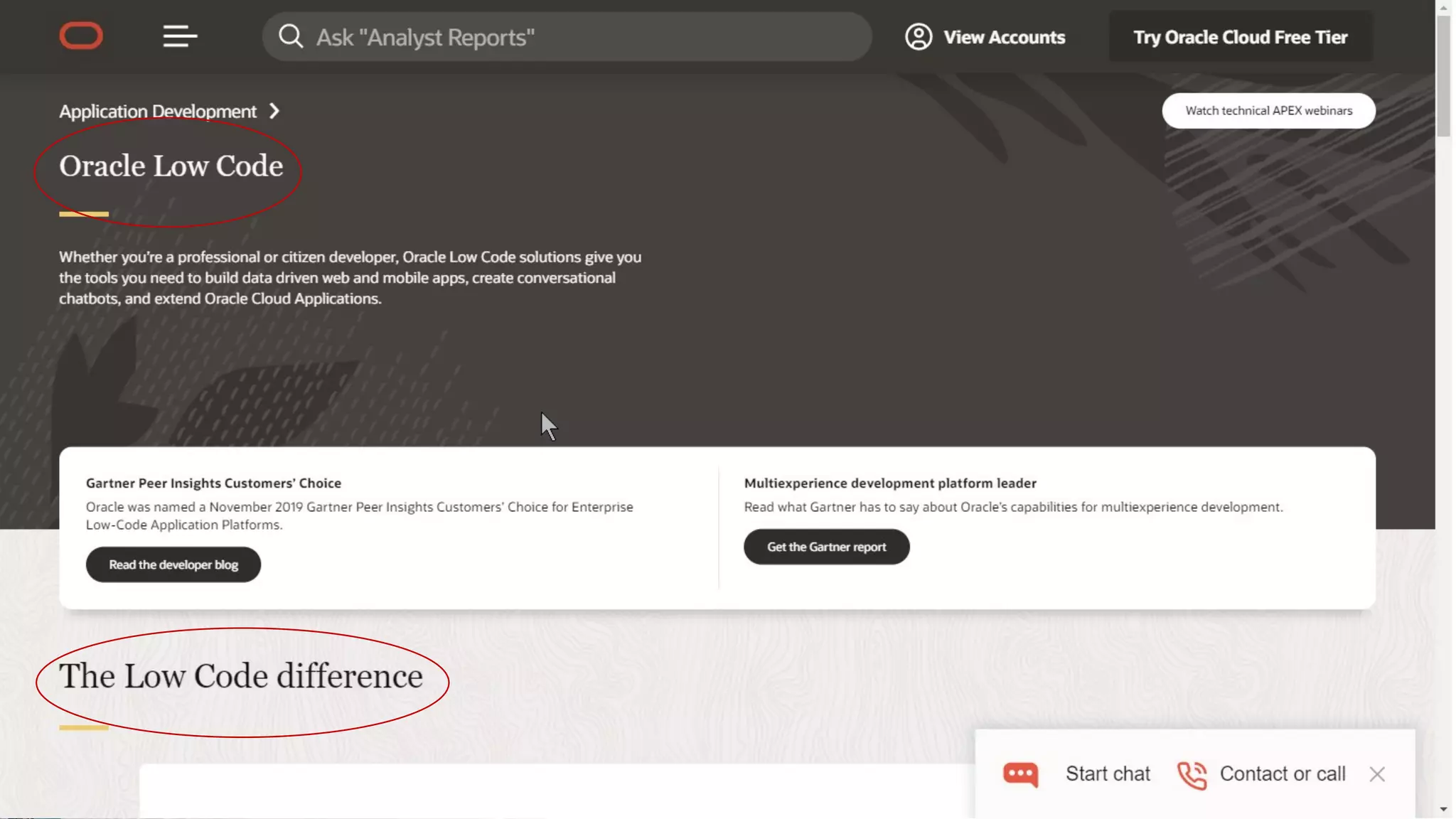 Oracle Low Code Lowdown: APEX vs VBCS | PDF