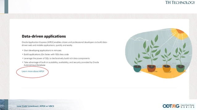 Oracle Low Code Lowdown: APEX vs VBCS | PDF | Web Development | Internet