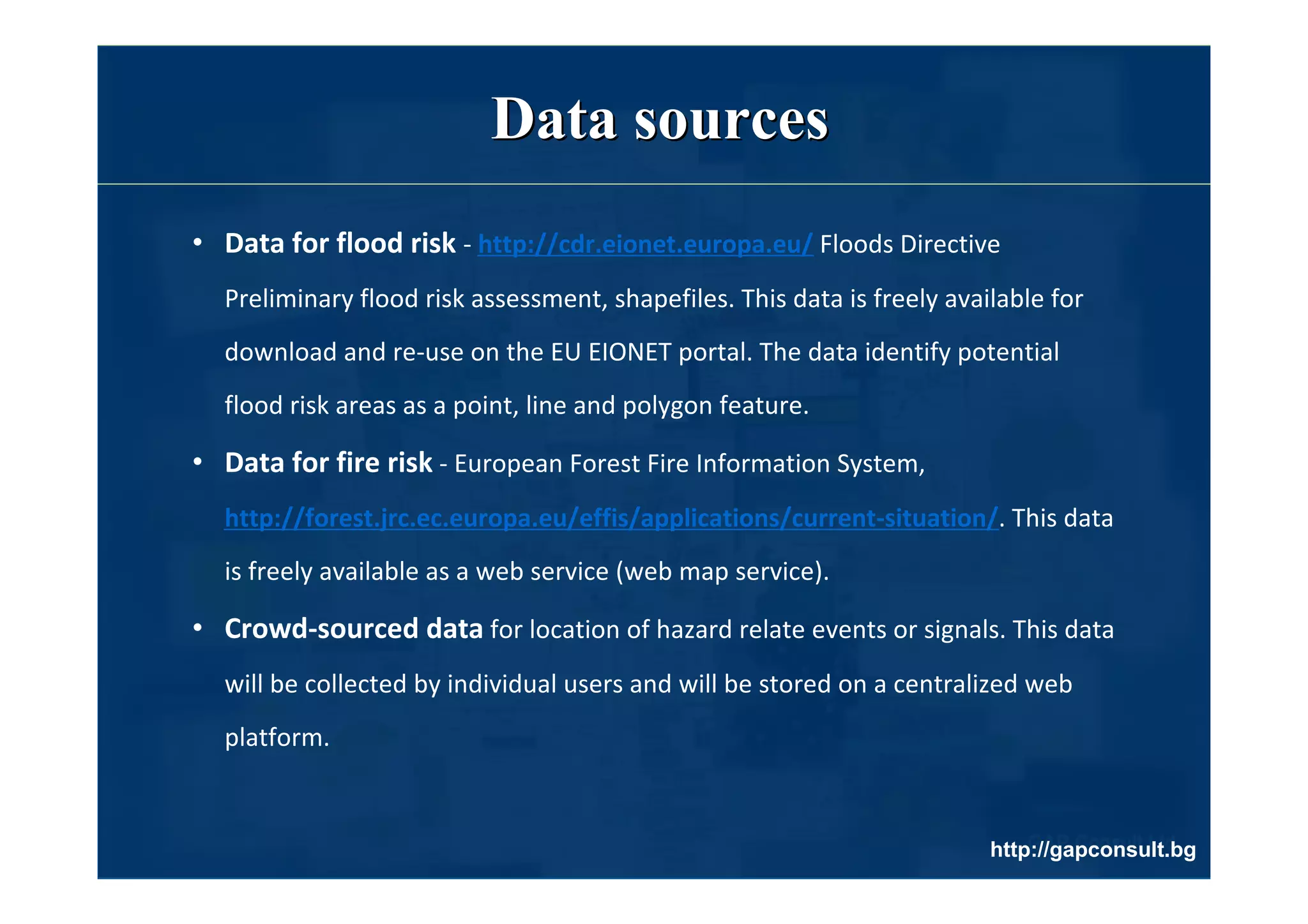 GEO-MAHA: mobile and web platform for hazard notification and ...