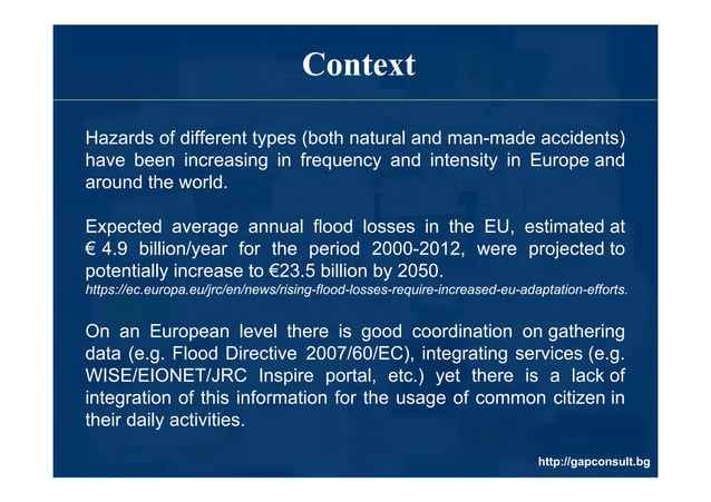 GEO-MAHA: mobile and web platform for hazard notification and ...