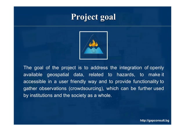 GEO-MAHA: mobile and web platform for hazard notification and ...