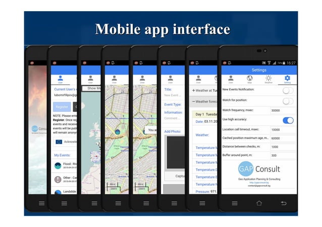 GEO-MAHA: mobile and web platform for hazard notification and ...