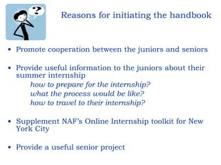 Lf Internship Toolkit Ppt Ppt