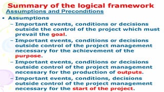 The logical framework matrix approach (LFMA) | PDF