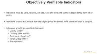 The logical framework matrix approach (LFMA) | PDF