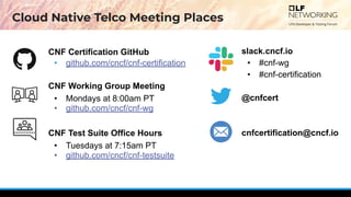 LFN Dev and Testing Forum 2022 CNF Certification Tutorial | PDF | Cloud ...