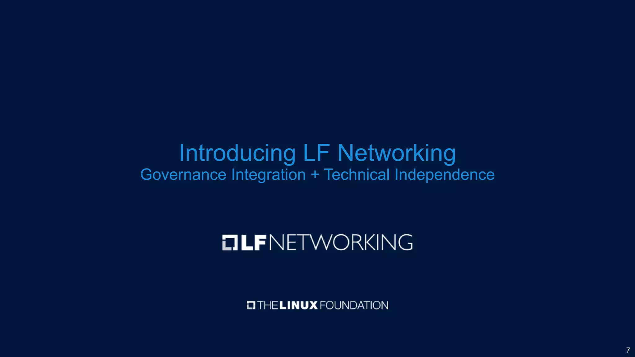 LF Networking Overview | PPT