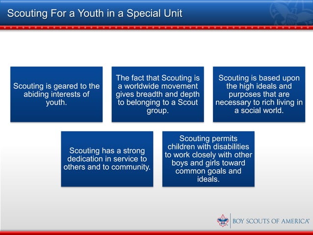 Part 3 Scouting For Youth With Disabilities | PPT