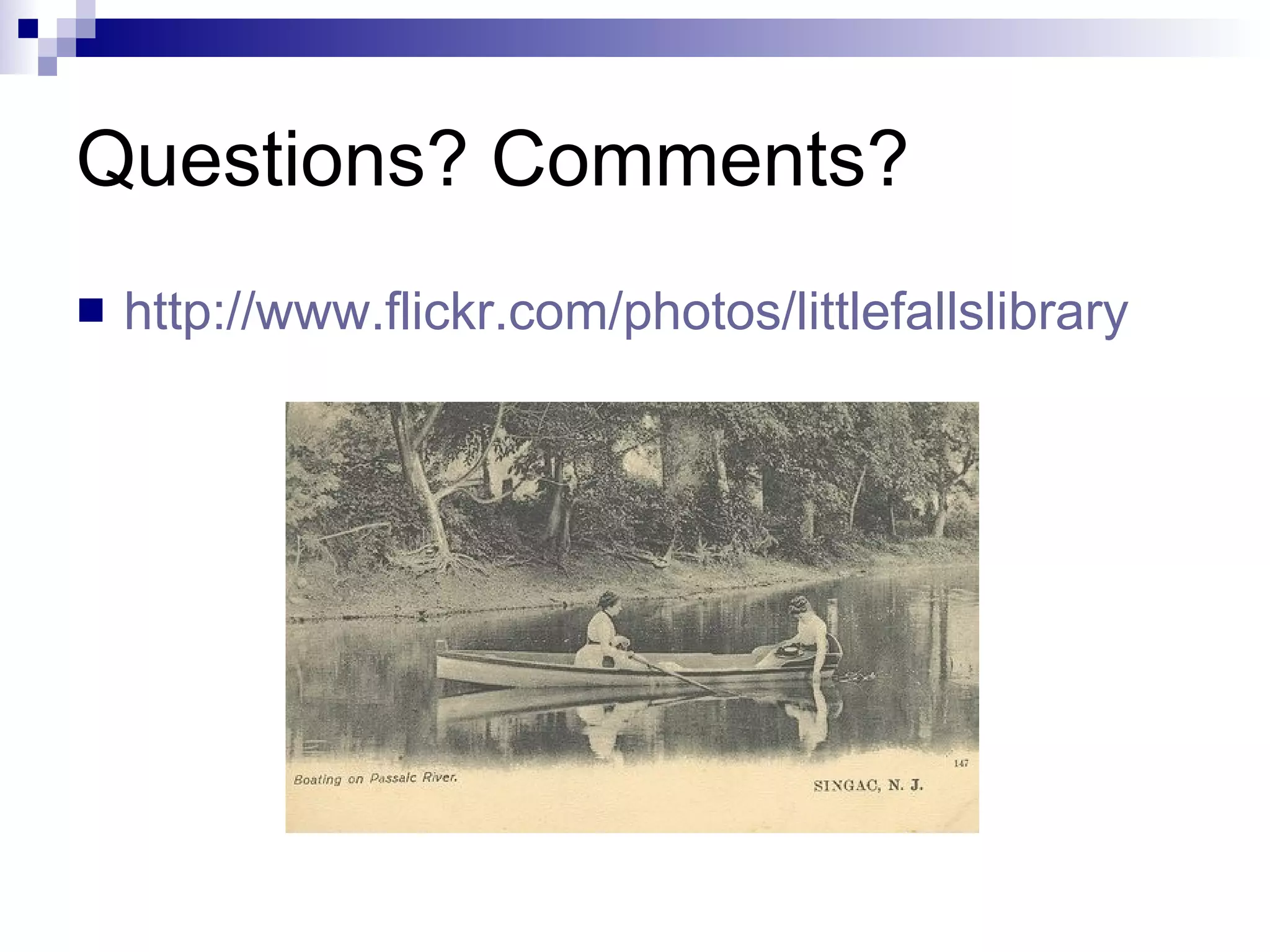 Little Falls Library Digitization Project | PPT