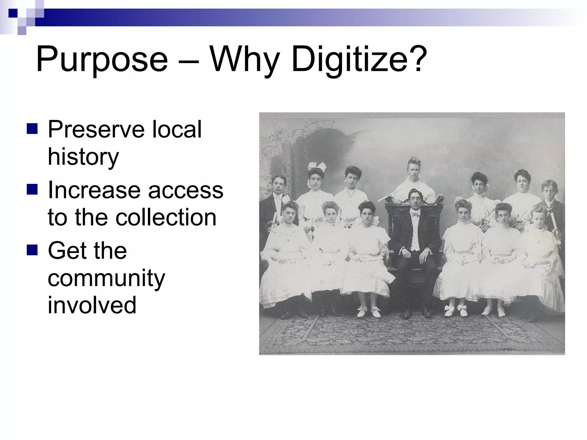 Little Falls Library Digitization Project | PPT