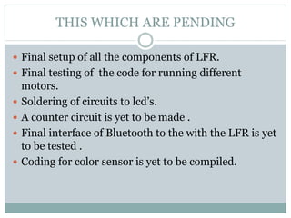 Lfr based inventory contol using forklift | PPTX | Robotics ...