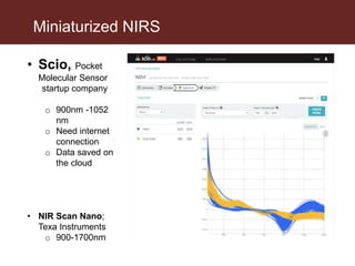 Chemical analysis via NIR spectroscopy | PPTX