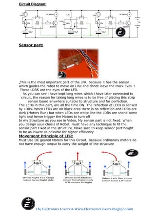 Lfr using just 555 timers | PDF | Robotics | Technology & Computing