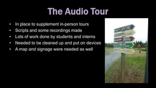 LFS Learning Centre: UBC Farm Audio Tour | PPT