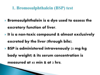 liver function test | PPTX