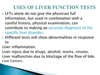 liver function test | PPTX