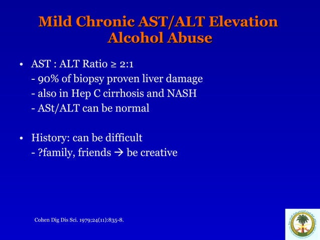 Approach to the patient with abnormal LFTs | PPT