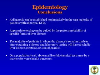 Approach to the patient with abnormal LFTs | PPT