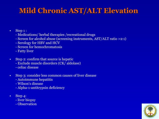 Approach to the patient with abnormal LFTs