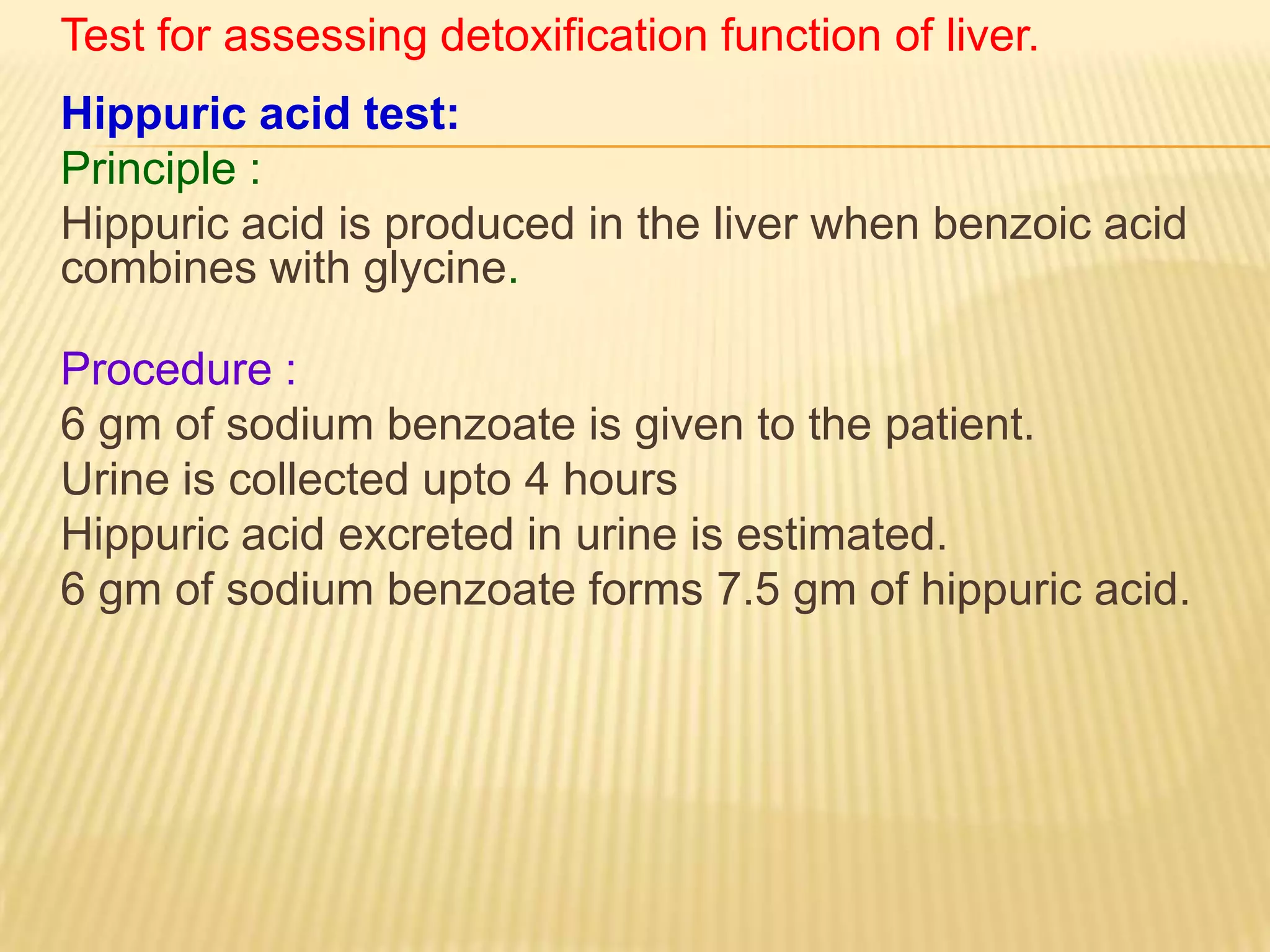 Liver Function Test | PPT