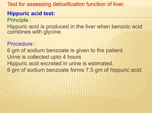 Liver Function Test | PPT | Endocrine and Metabolic Diseases | Diseases ...