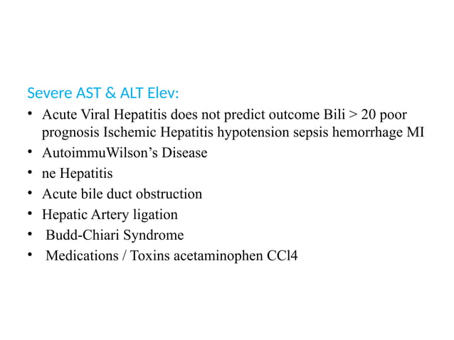 LFT liver function Laboratory report ppt | PPT