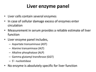 Liver Function Test | PPTX