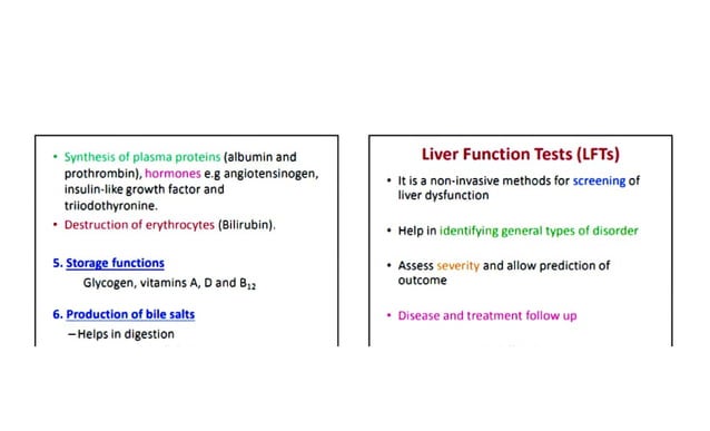 lft (1).pdf liver function test ,it's types | PPT