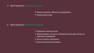 Liver function tests.pptx | PPTX