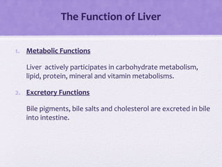 Liver Function Tests | PPT