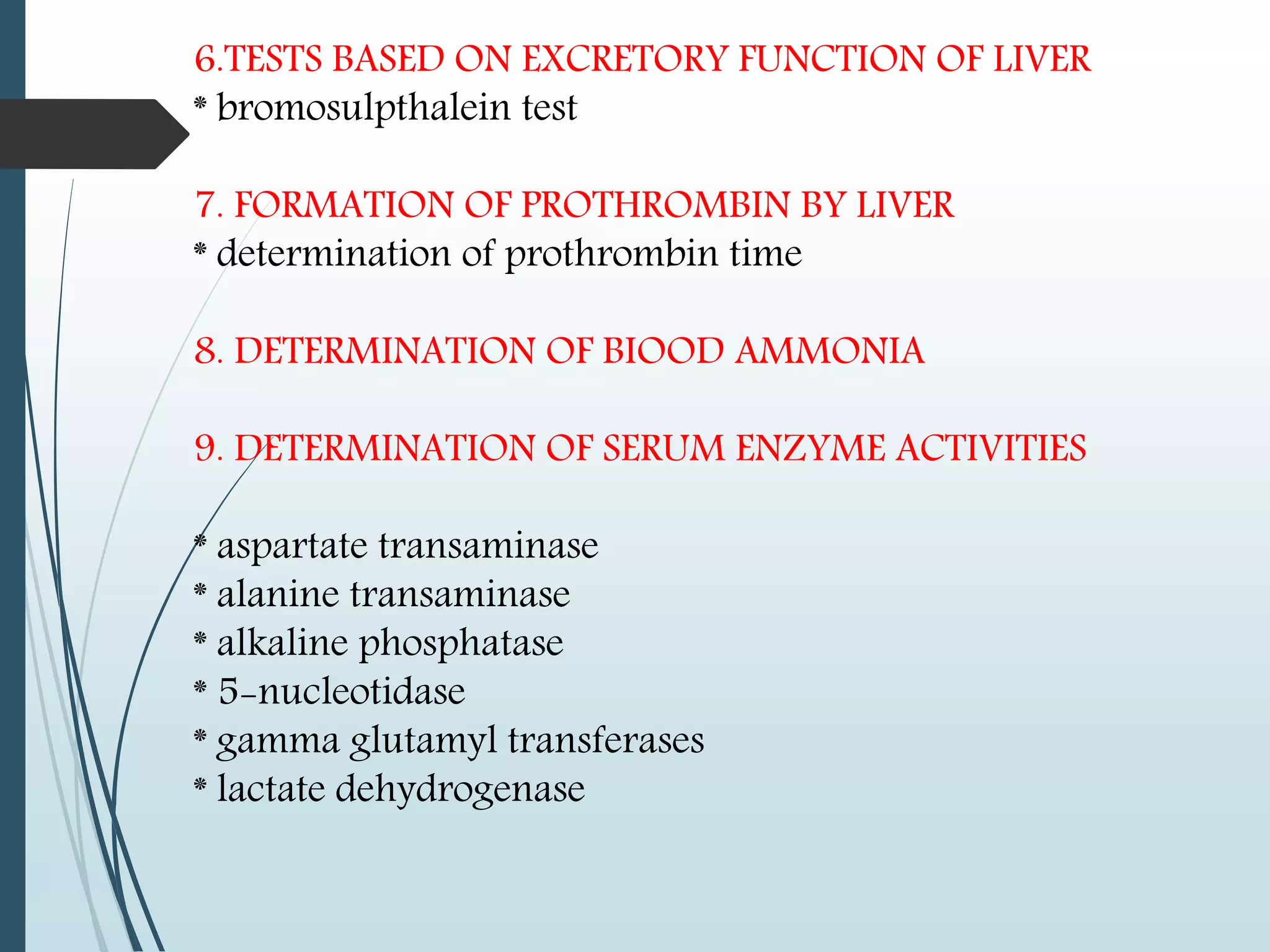Liver function test | PPTX