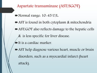 Liver function test | PPTX