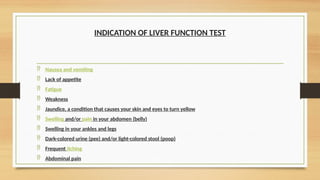 LFT (LIVER FUNCTION TEST),LIVER PANEL TEST.pptx