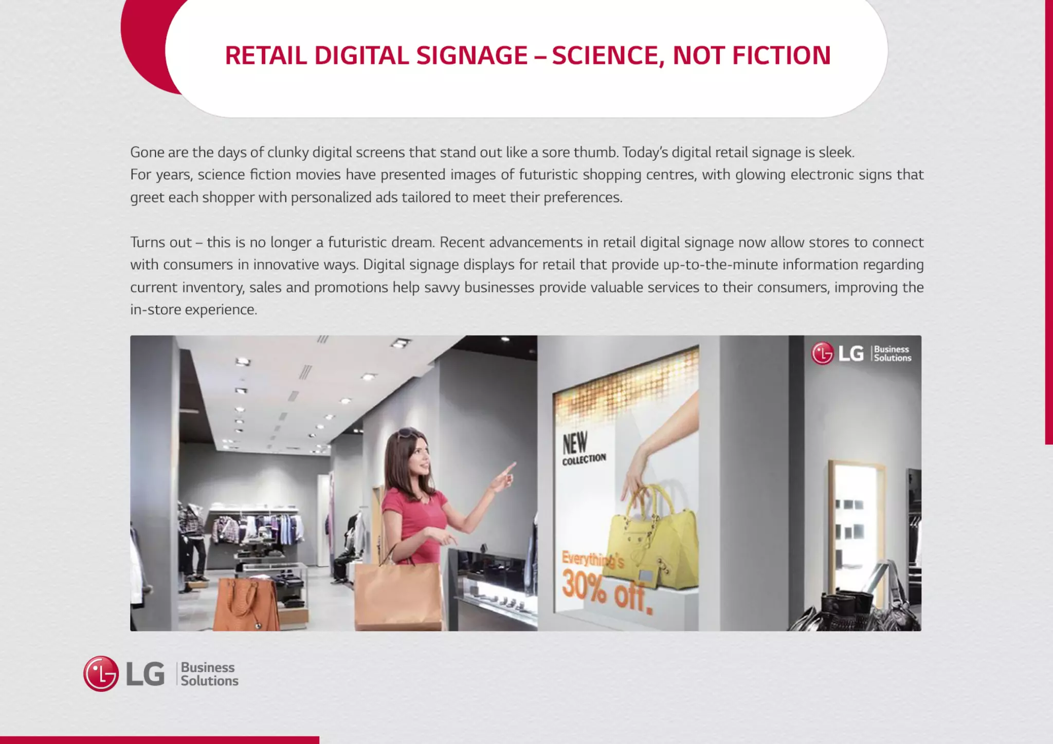 Retail Digital Signage | PDF | Retail Industry | Industries