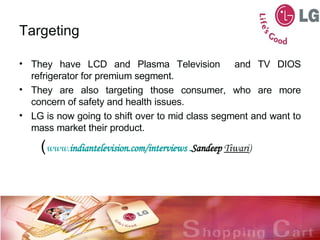 LG Marcom Plan | PPT