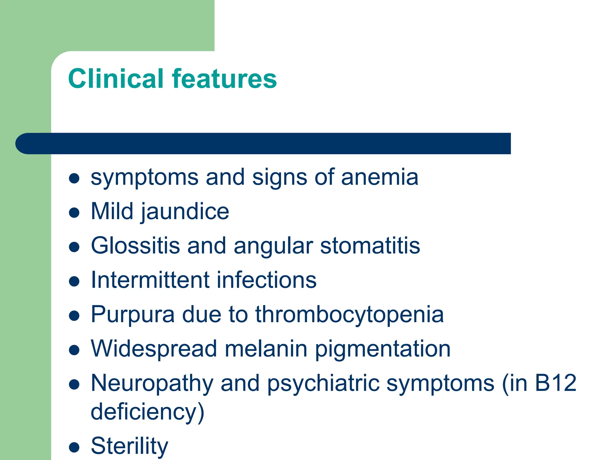 Vitamin B deficiency and Folic acid deficiency Megaloblastic anemias.ppt