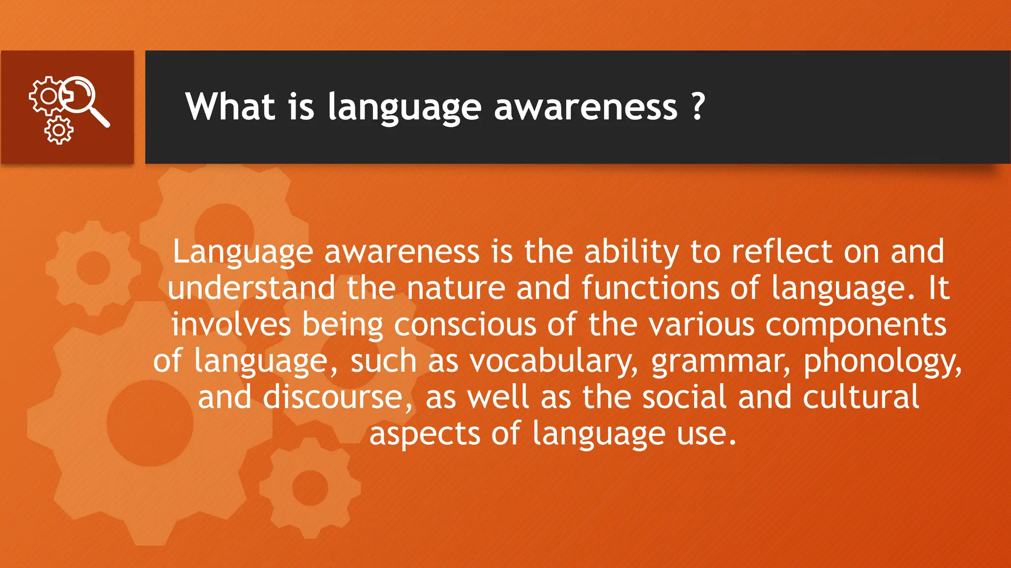 language_awareness presntation by teacher trainees | PPTX | Educational ...