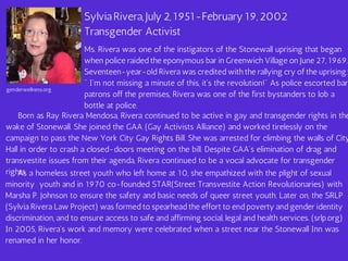 Celebrating LGBT Activists | PDF