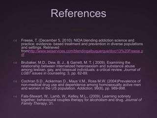 Lgbt addiction | PPT