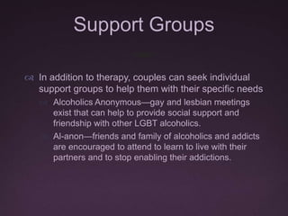 Lgbt addiction | PPT