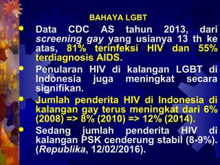 Lgbt bahaya dan solusinya | PPT