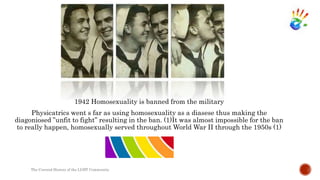 Lgbt history | PPTX