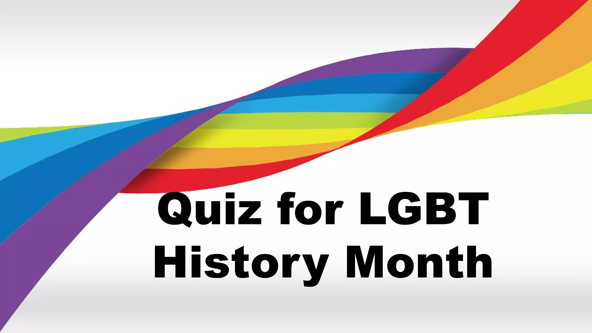 LGBT History Month Quiz | PPT