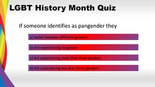 LGBT History Month Quiz | PPT